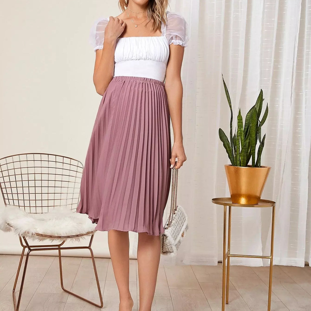 Maternity Pleated Skirt – Beisat