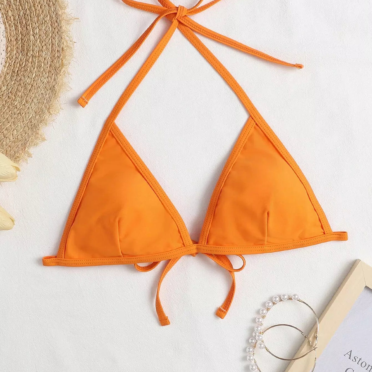 Micro Triangle Halter Bikini Top – Beisat