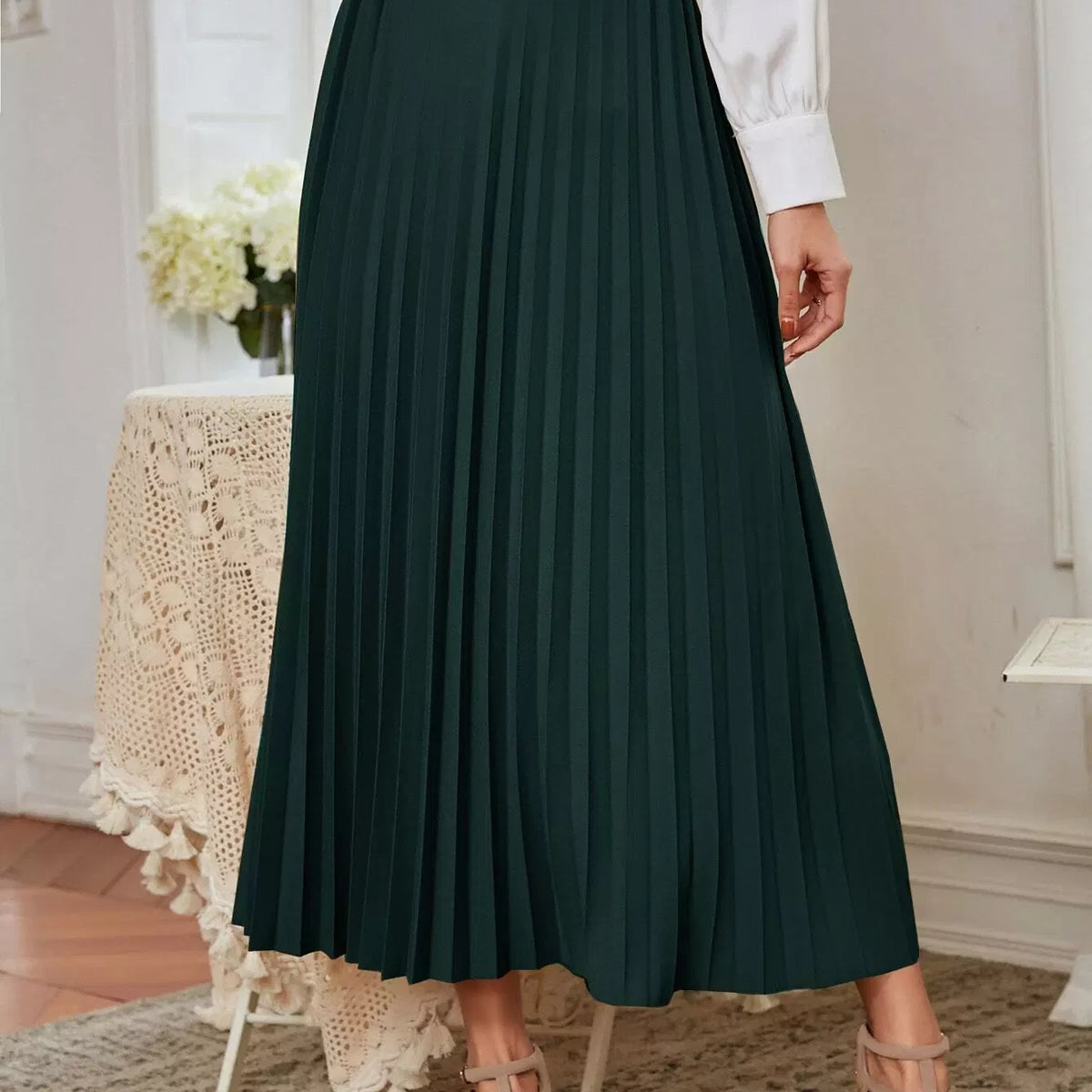 D-ring Pleated Skirt – Beisat