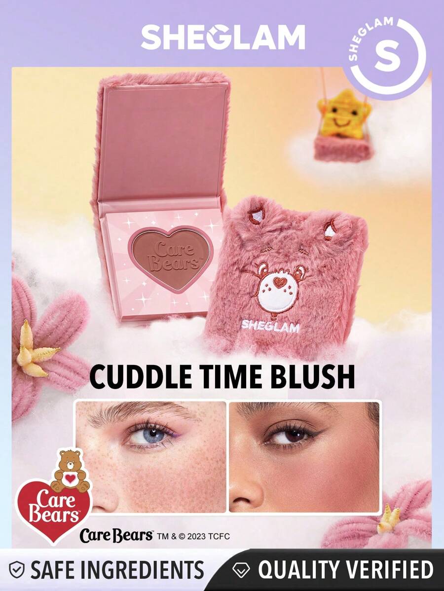 Care Bears X SHEGLAM Cuddle Time Blush-Tickled Pink Powder Blush – Beisat