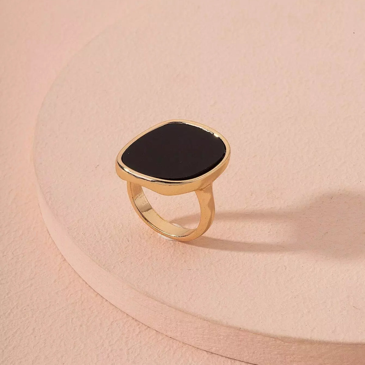 Geo Design Two Tone Ring – Beisat