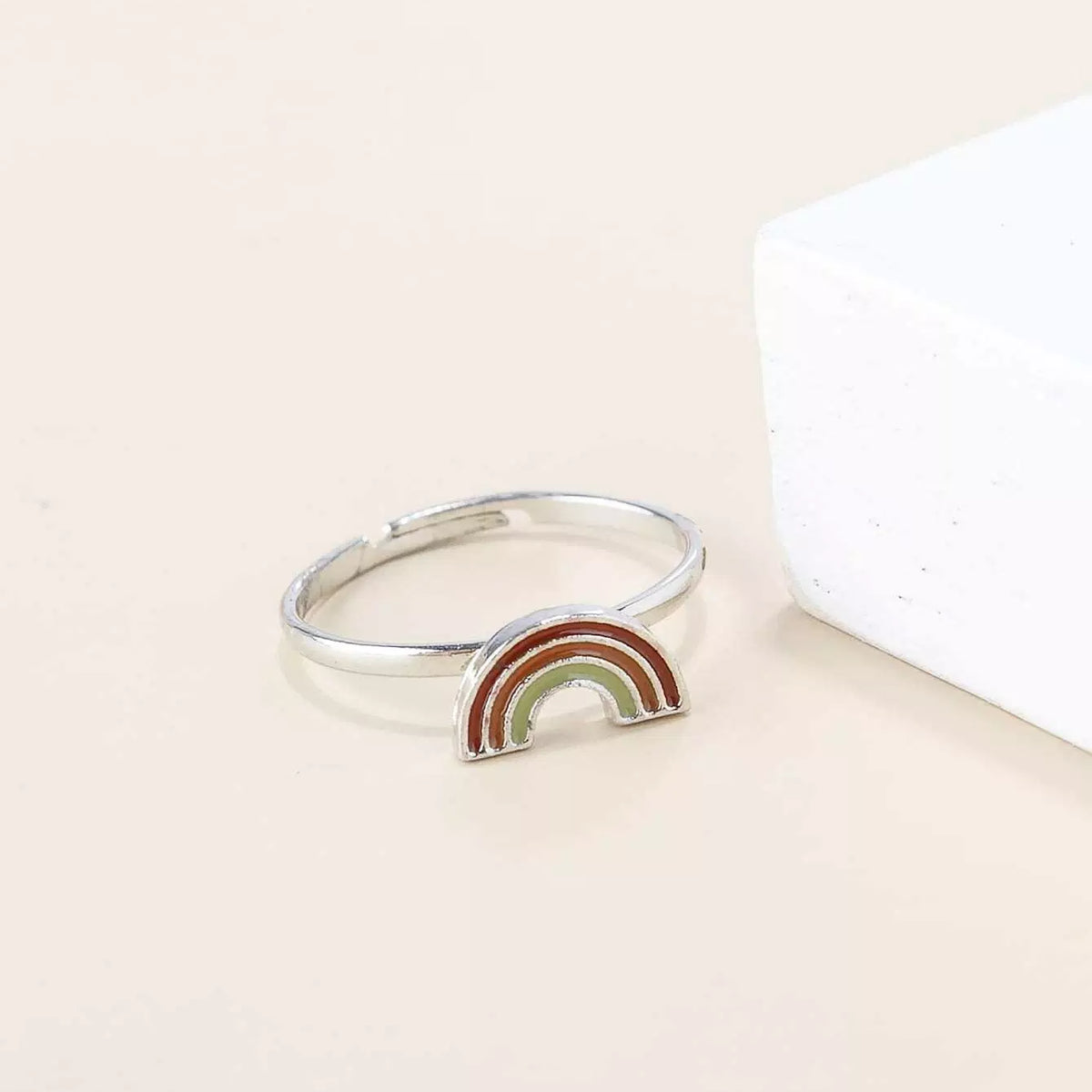 Girls Rainbow Decor Ring – Beisat