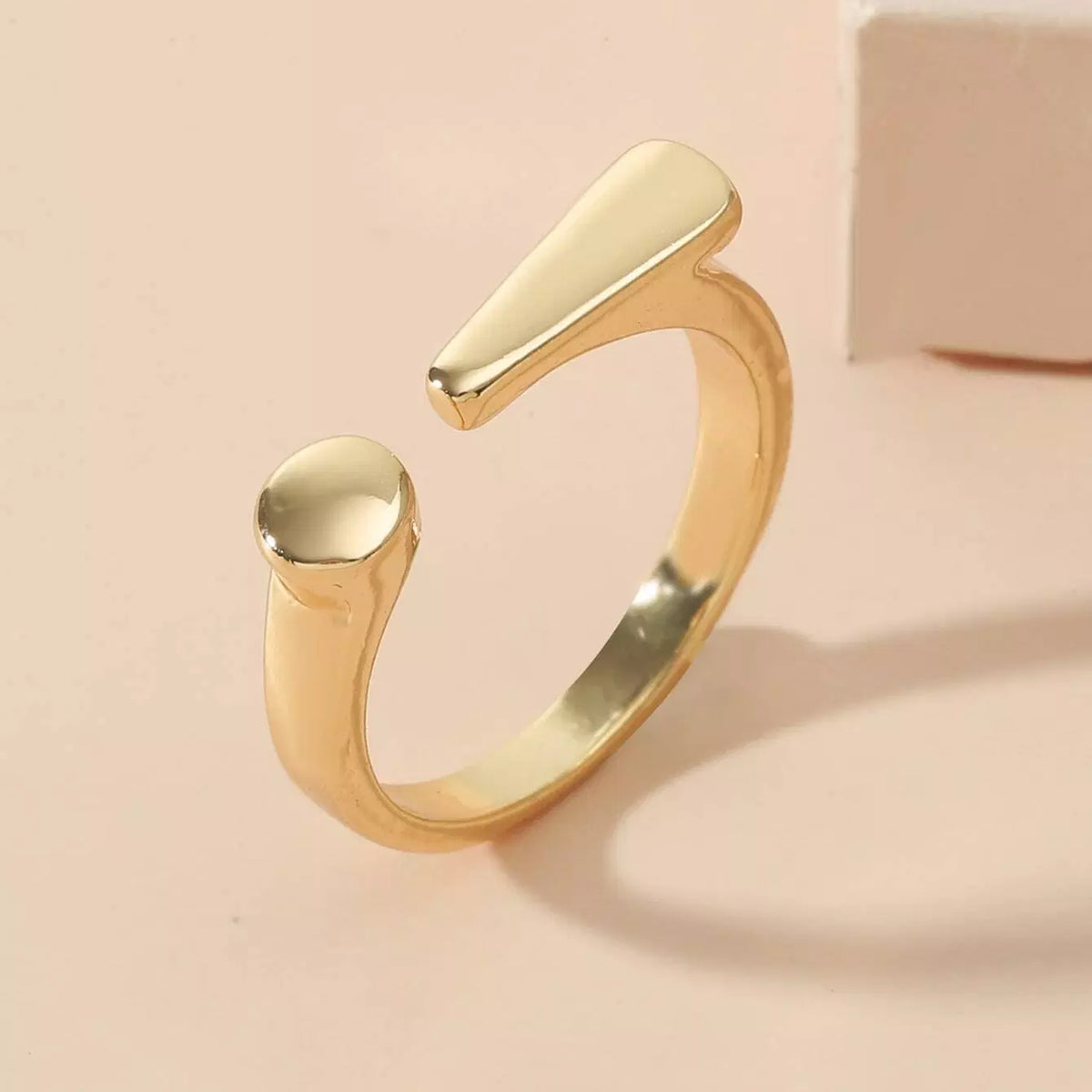Exclamation Mark Cuff Ring – Beisat