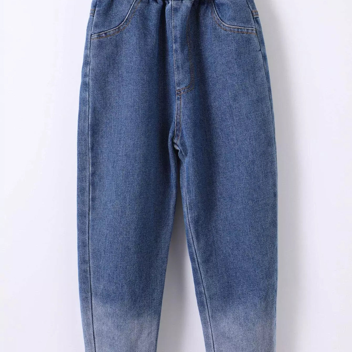Girls Ombre Hem Tapered Jeans - Oman