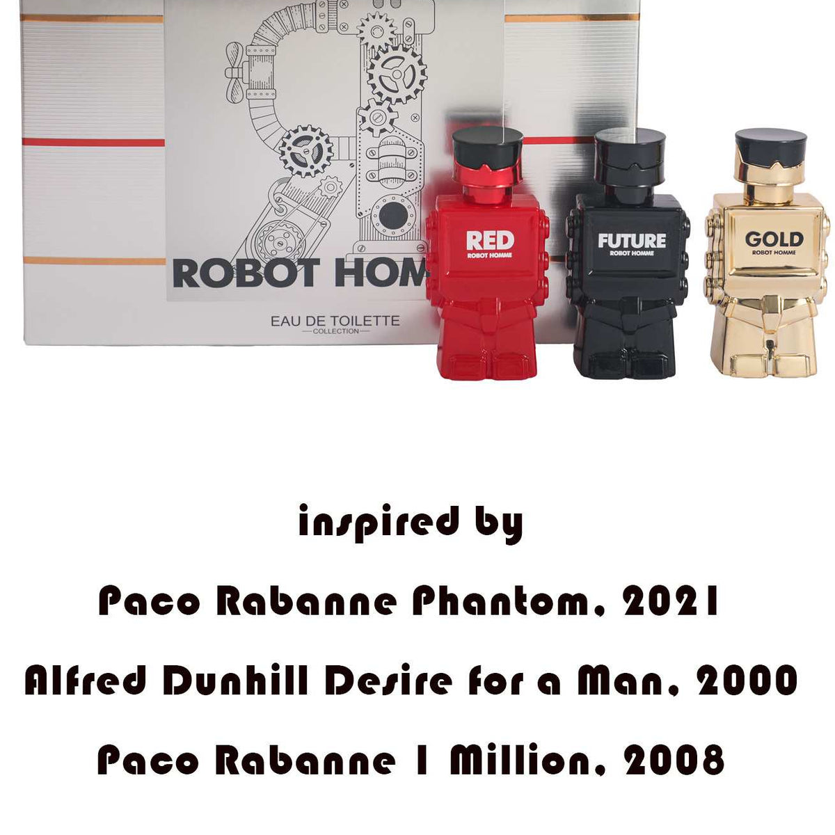 ROBOT HOMME - Inspired by inspired by Paco Rabanne Phantom, 2021 – Beisat